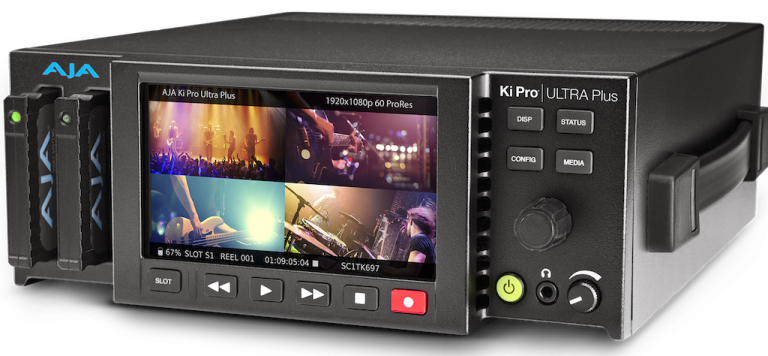 AJA actualiza sus grabadores/reproductores Ki Pro Go y Ki Pro Ultra Plus