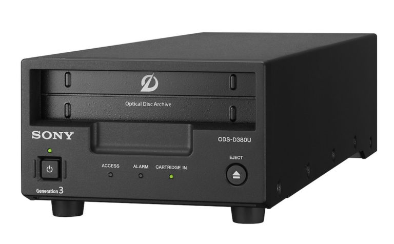 Sony anuncia la tercera generación su archivo de alta capacidad Optical ...
