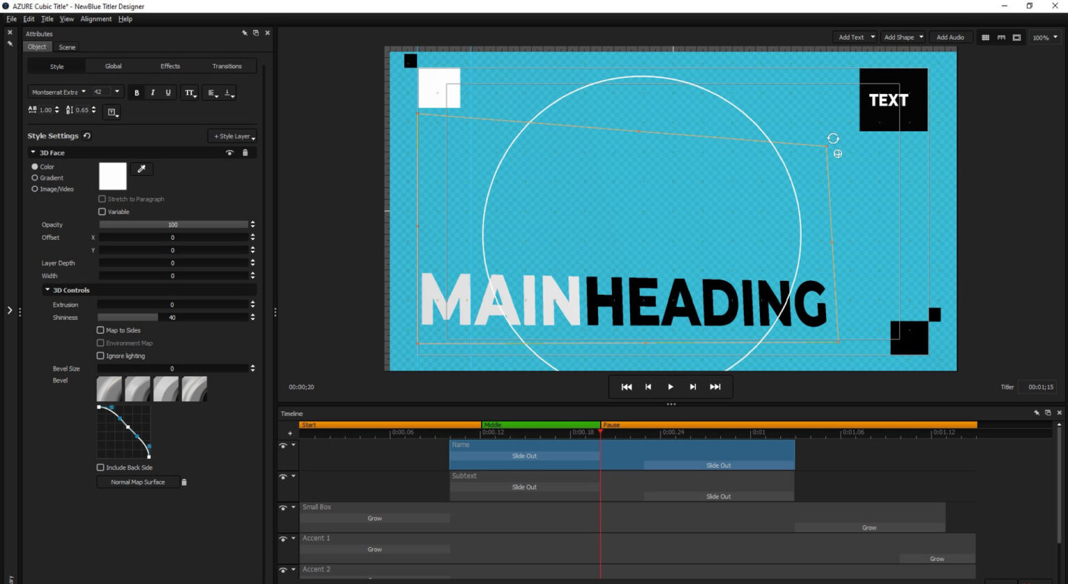 NewBlue uses Blackmagic Design's API interfaces in its Live product line