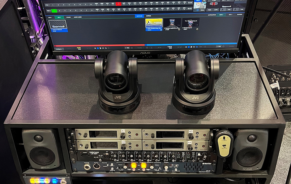 TV Pro Gear 在其新型 4K Flypack 中包含 JVC PTZ 摄像机