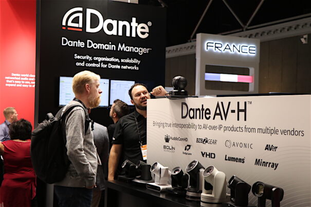 Audinate potencia al máximo el ecosistema Dante AV en IBC 2022
